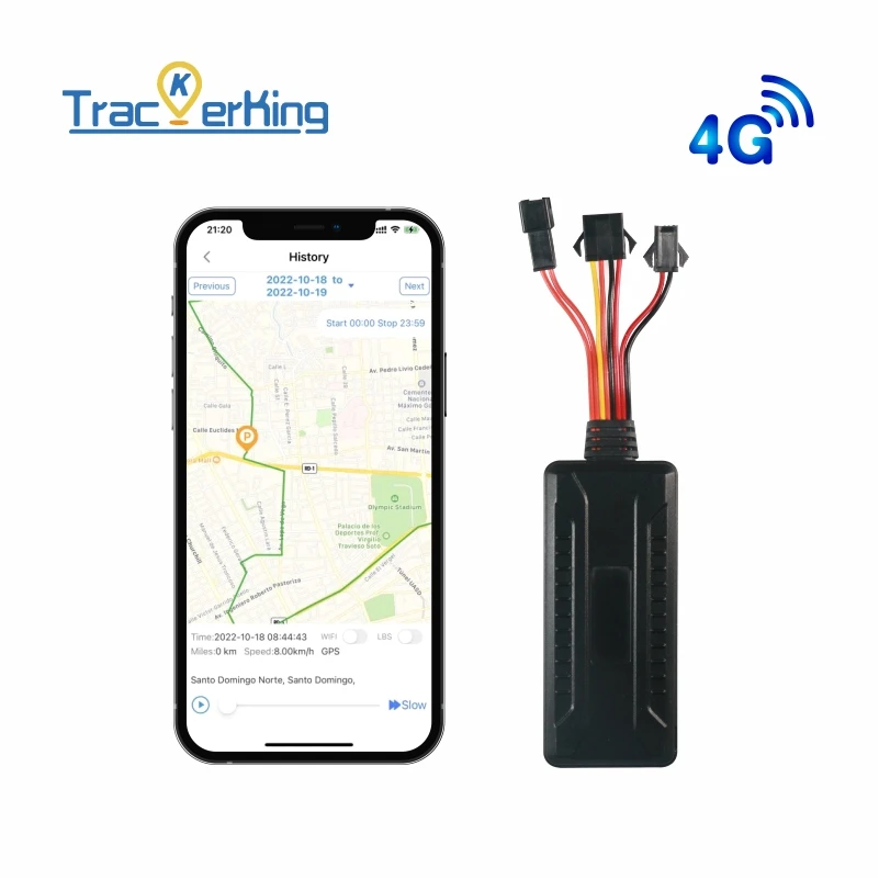 Trackerking Gps Tracker Dk17 Localizador Para Vehculos With Free ...