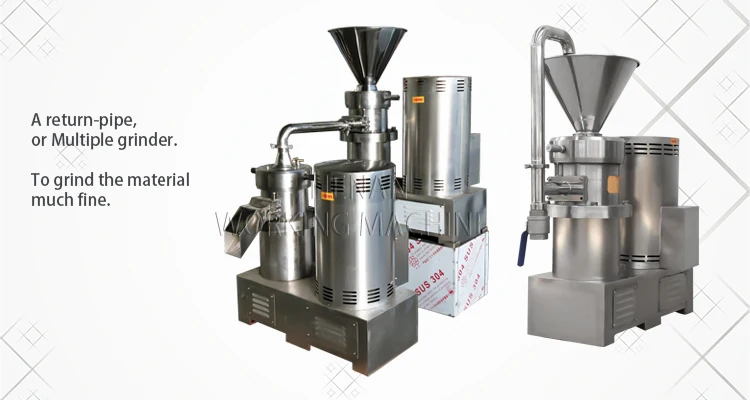 Commercial Cocoa Bean Grinder Colloid Mill Cocoa Nibs Grinding Milling ...