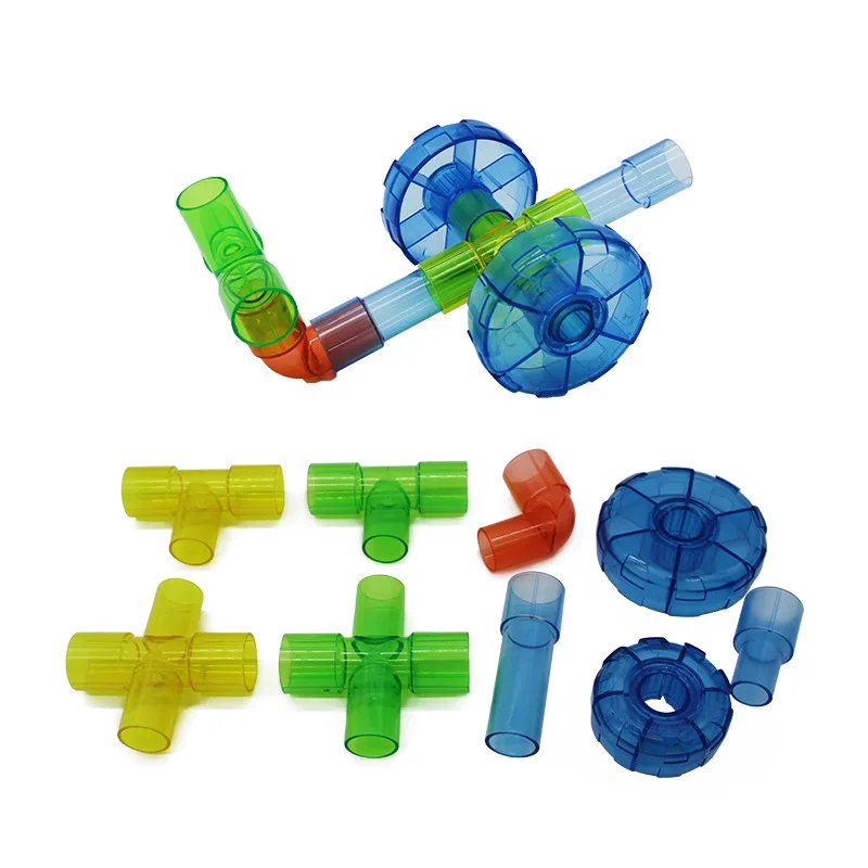 Building Blocks Set Toy Pipe Tube Sensory Toys Kit Construction Thinker ...