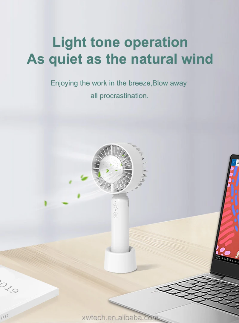 New Air Ice Cooling Hand-held Fan Usb Fan Mini Table Cooling Blower ...