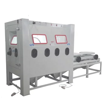 Multi-station Blast Cabinets Double Cabinet Abrasive Blast Equipment ...