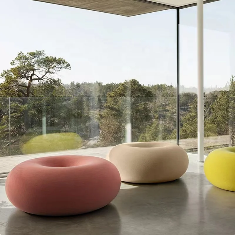 Modern donut-shaped living room sofa stereotyped sponge lazy floor BOA ...