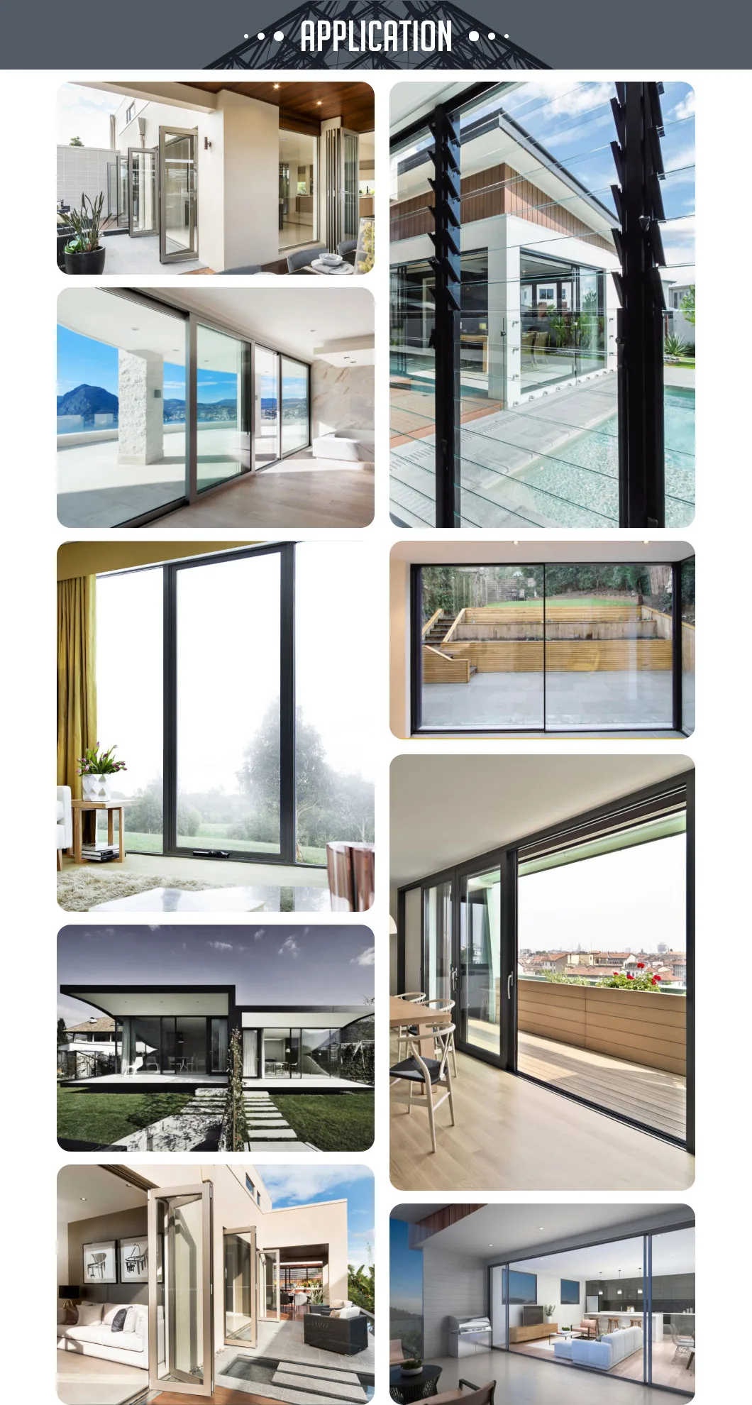 NOA Florida Corner Sliding Doors Miami-dade Approved Aluminum Glass ...