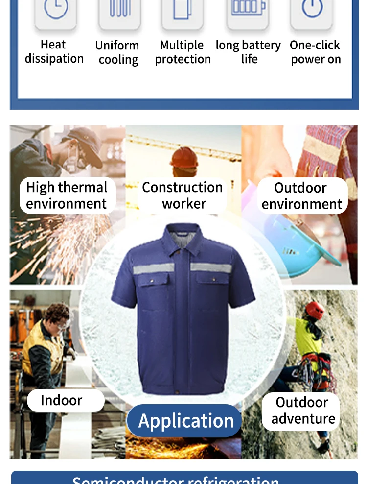 2025 Summer Cooling Vest with Semiconductor Frequency Conversion ...