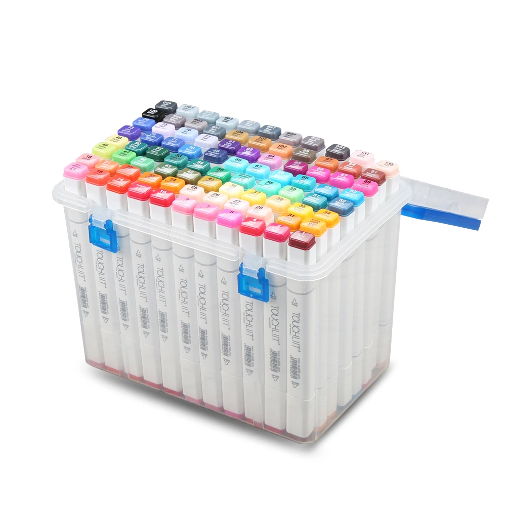 Dual Tip Art Markers Oem 24/30/36/60/80/168/262 Color Sketch Manga ...