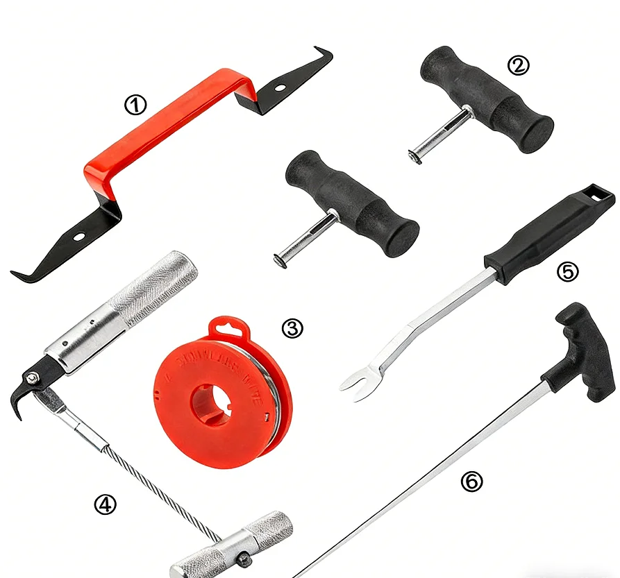Car Glass Removal Tool Kit Windshield Removal Tool Set Windshield ...