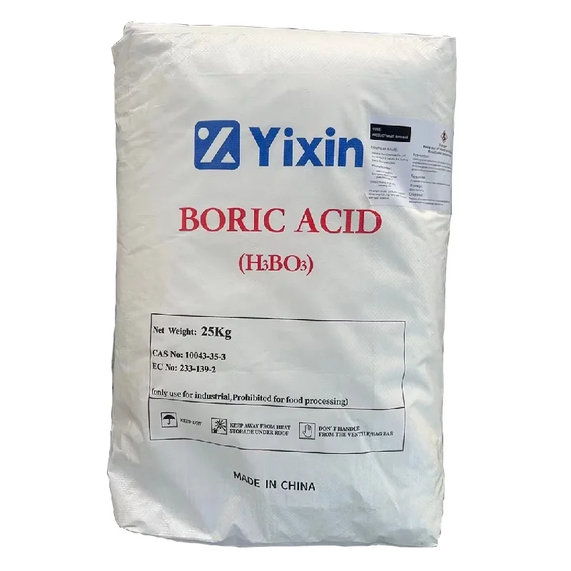 White Crystal Boron 17% Chinese Boric Acid For Glass Factory,99.6% ...
