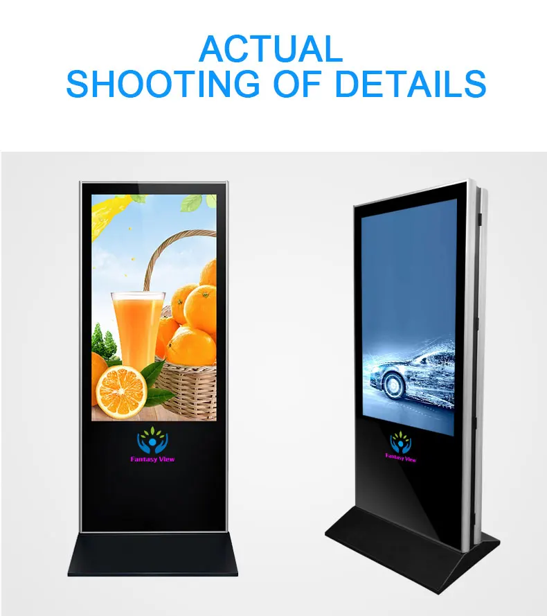 Dual Screen Advertising Machine/dual Screen Newspaper Reader System ...