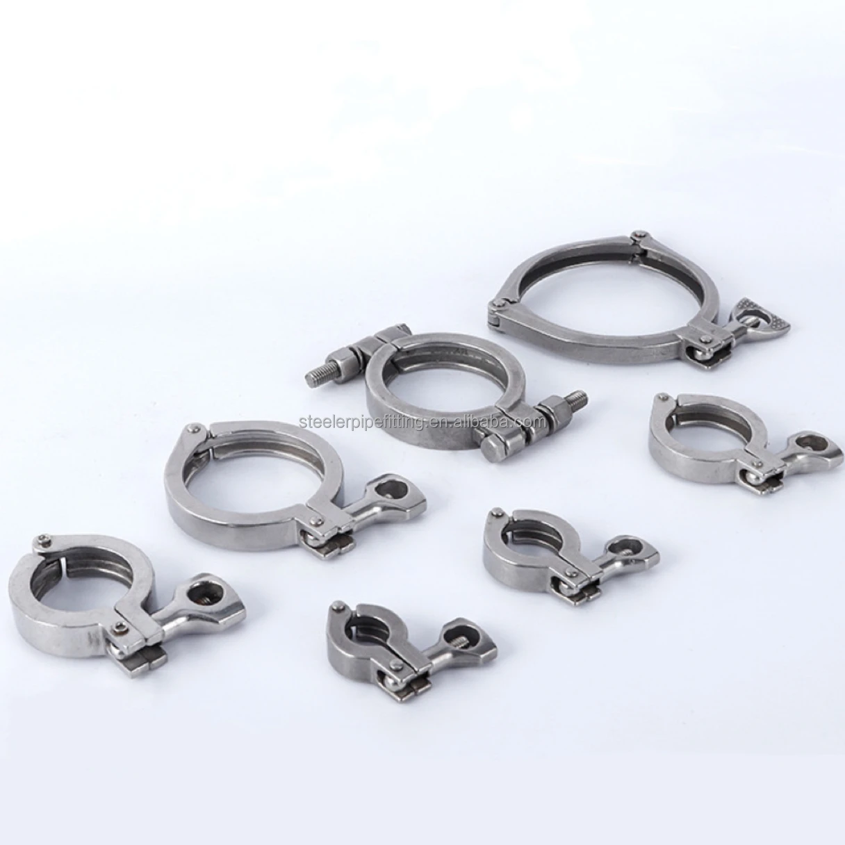 Stainless Steel 304 316 Sanitary Vacuum Clamp Single Pin Clamp - Buy ...