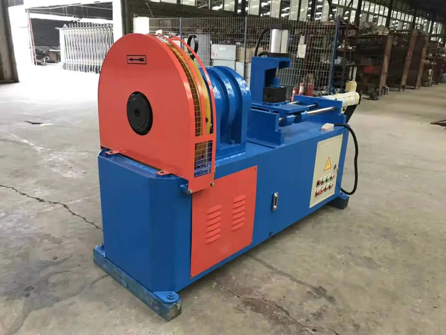 Tunnel Steel Structure Small Conduit Tipping Machine Steel Pipe Tipping ...