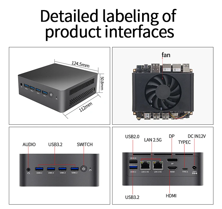 Best Gaming Windows 11 Mini Gamer Desktops Pocket Pc Intel 8gb Ram ...