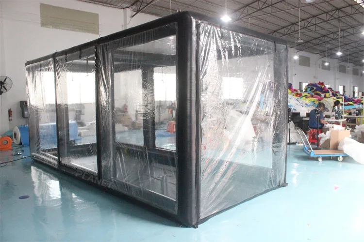 Inflatable Garage Tent Outdoor Portable Large Bubble Tent Inflatable ...