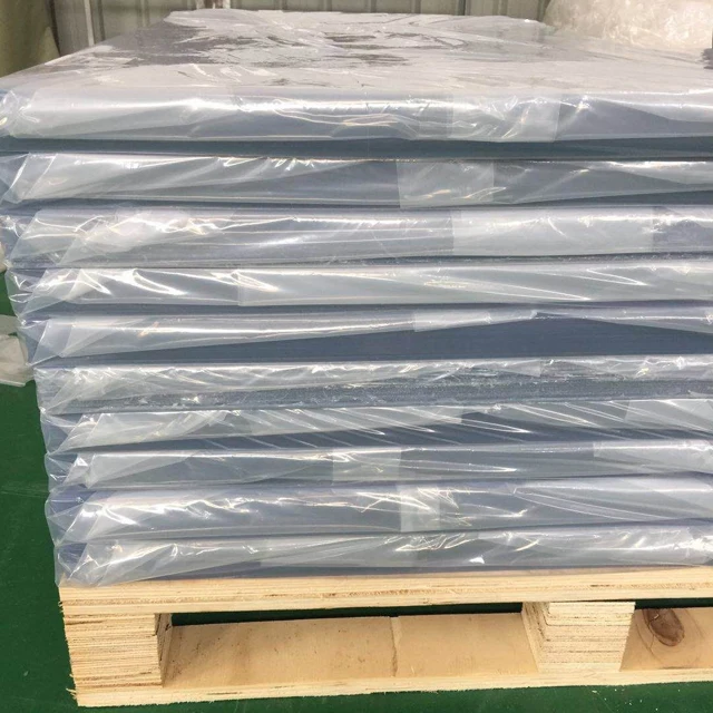 JINCAI Clear PVC Film 300 400 500 700 Microns Matte Frosted Transparent ...