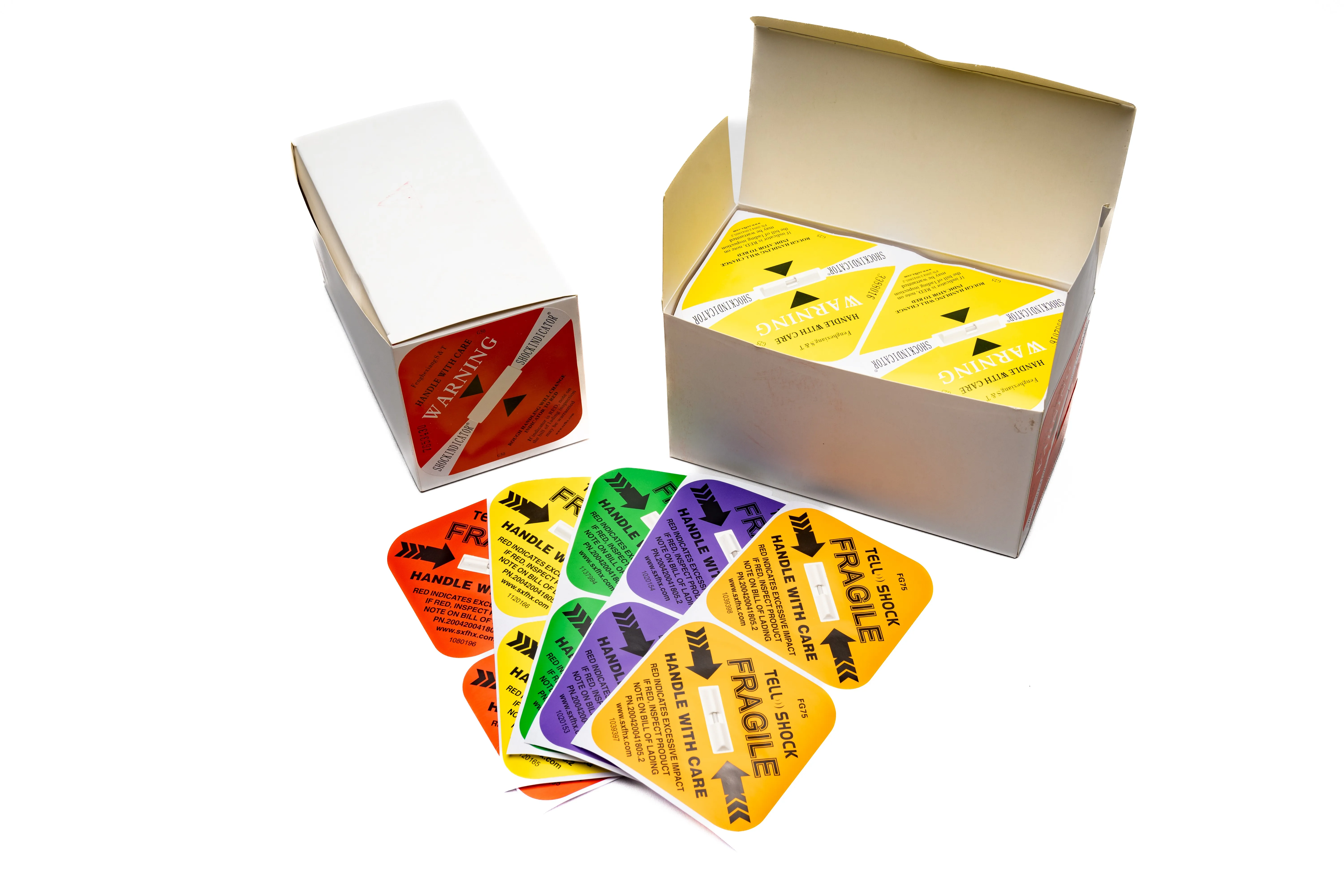 Shock Sensor Label Shockaction 25g-100g Impact Indicator Shipping ...