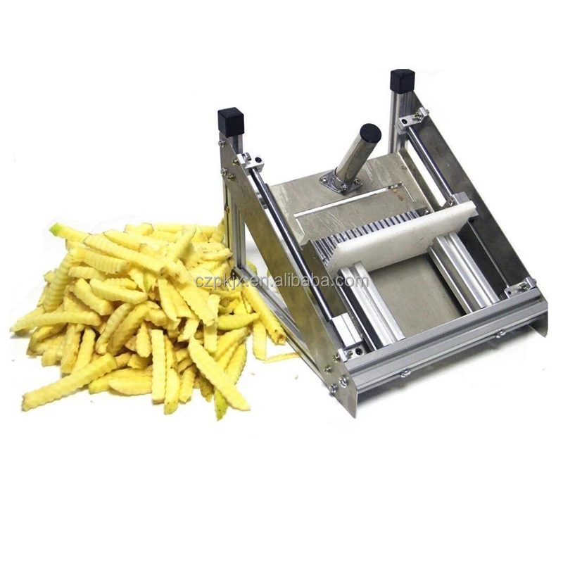 Wavy Potato Crisps Cutter Machine Commercial Potato Slicer Machine to ...