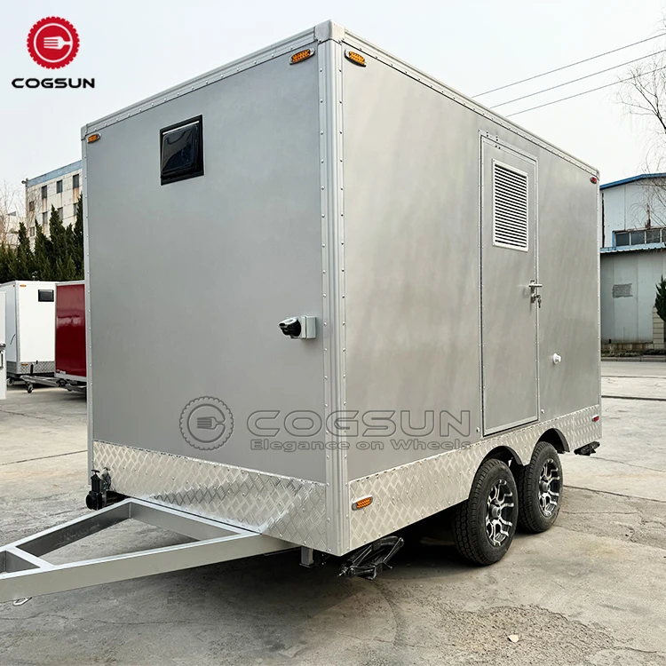 Premium Vip Portable Restroom Trailer With Modern Design For Exclusive ...