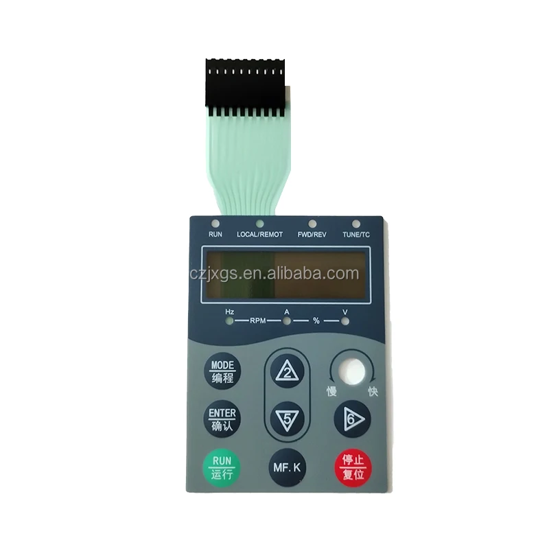 Custom Embossed Inverter Film Switch Button Keypads & Keyboards ...
