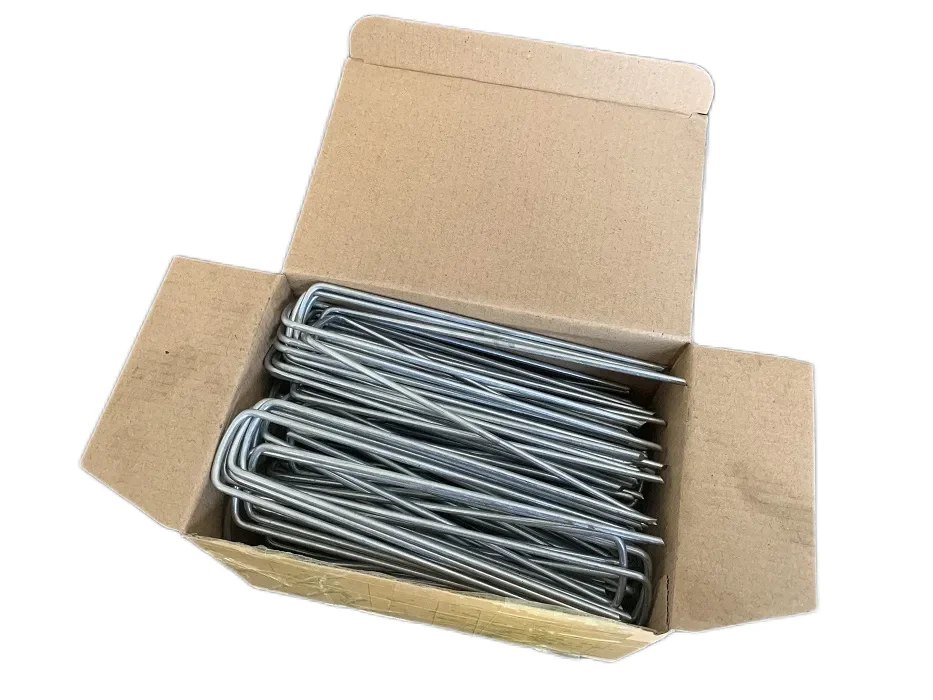 150 Mm U Shaped Galvanized Garden Pegs Fence Pin Nails Galvanized Sod ...
