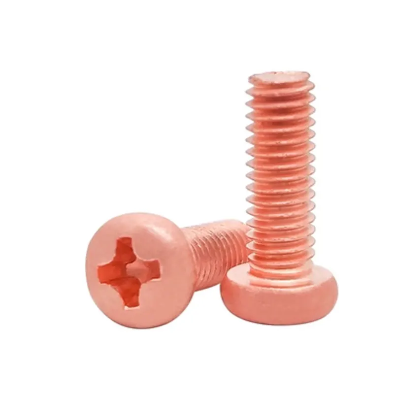 Hot Sale M4 M5 M6 M8 Brass H59 H62 Copper Bronze Cross Recess Hexagon ...