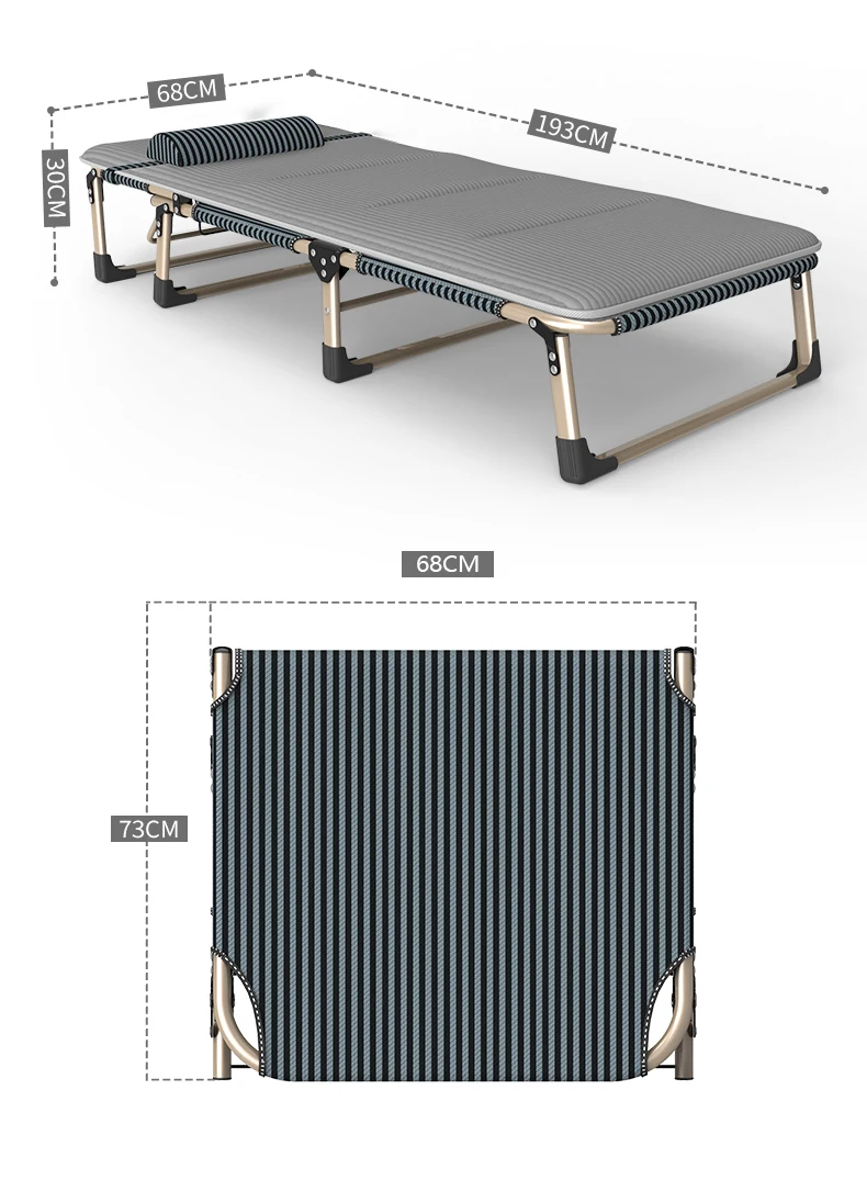 Outdoor Multifunction Folding Bed - Durable & Versatile