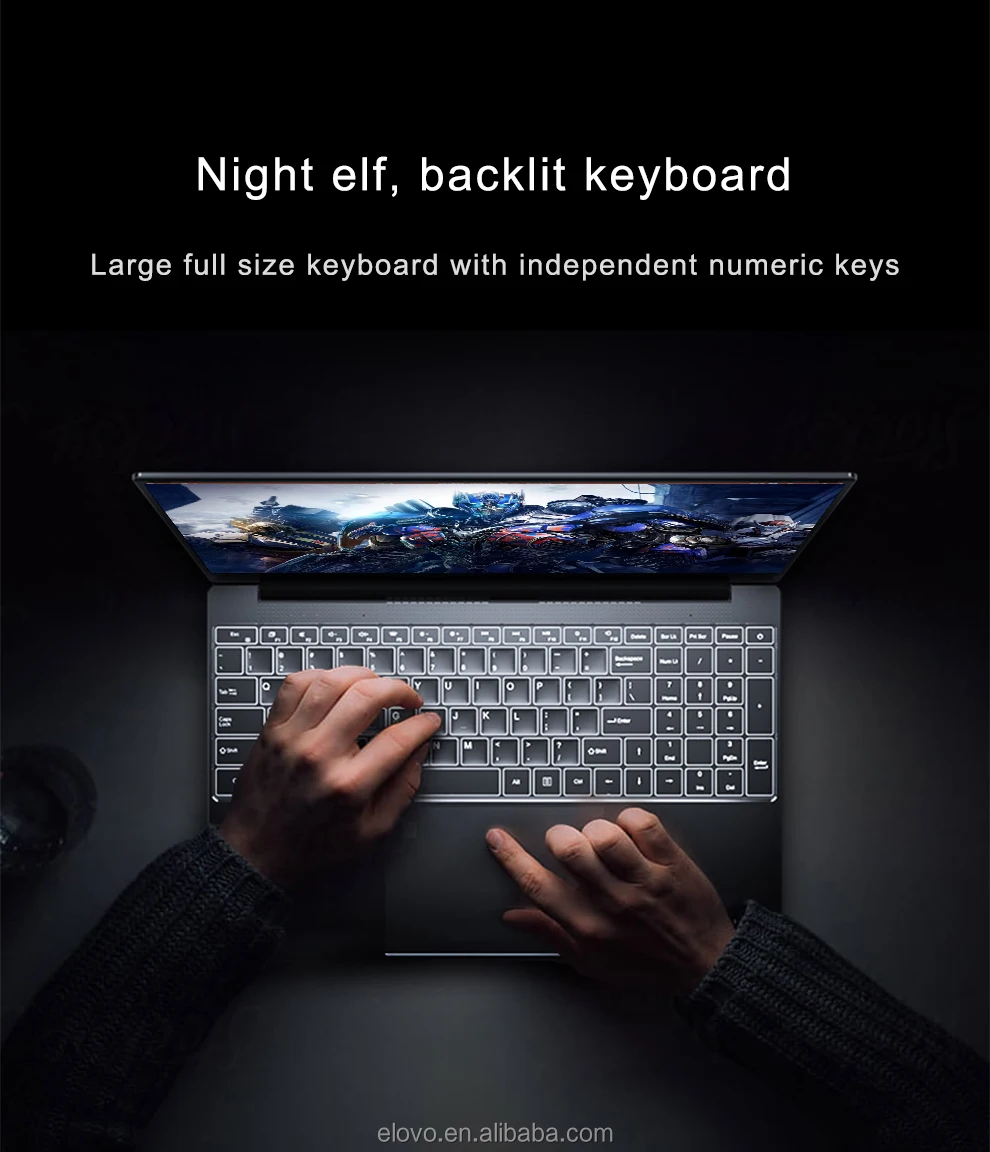 15.6inch 12GB RAM Backlit Students Slim Laptop - Intel Quad Core