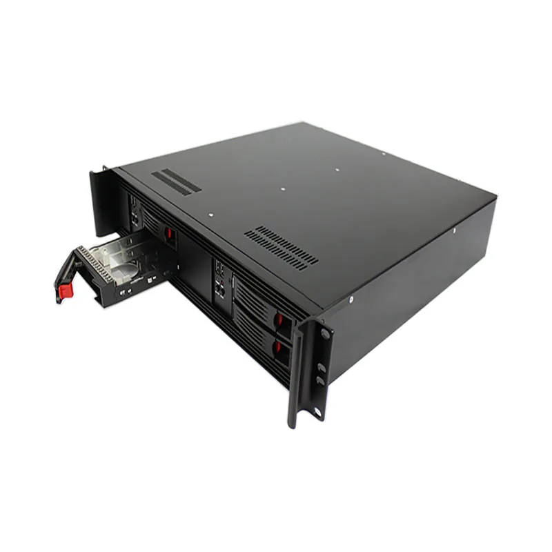 AI 2U Double Mini ITX System Server Case - Hot Plug Chassis