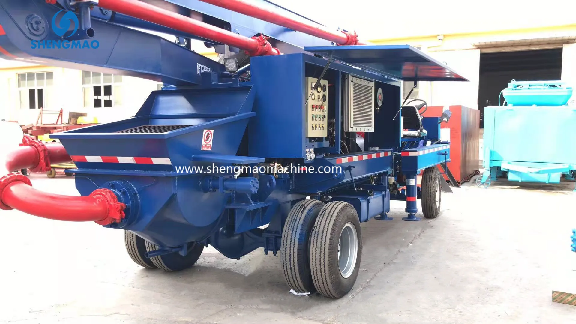 Mini Concrete Pump Truck - Buy Mini Boom Pump,Trailer Pump Truck ...