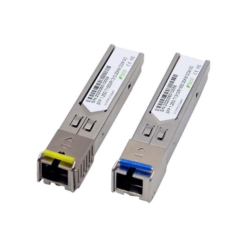 1.25G SFP Module 20KM 1310nm 1550nm SC 1000BASE-T Fiber Optical ...