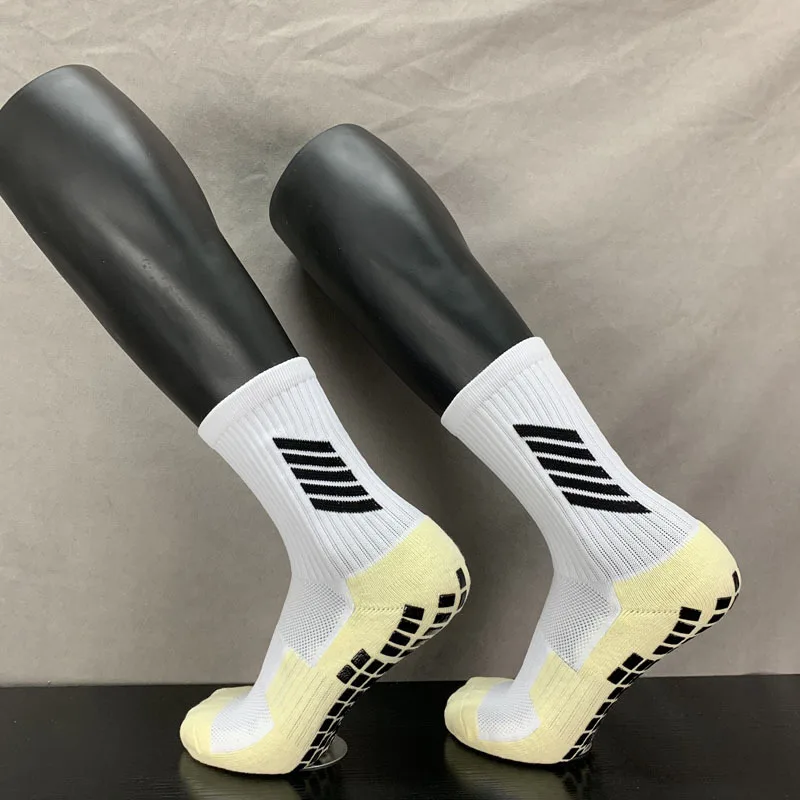 High Quality Custom Anti Slip Athletic Soccer Grip Socks