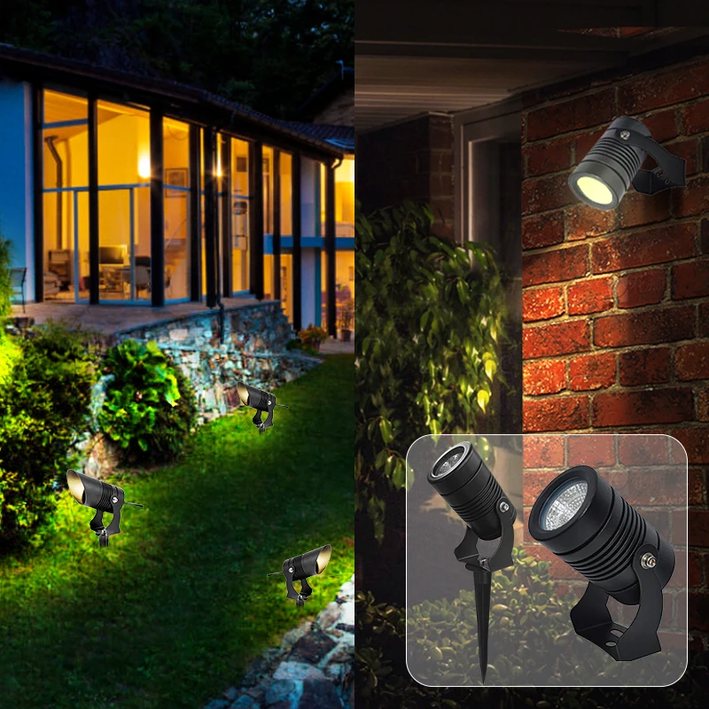 Waterproof Ip65 Aluminum 220v Led Garden Lights 3w Pathway Outdoor Lawn ...