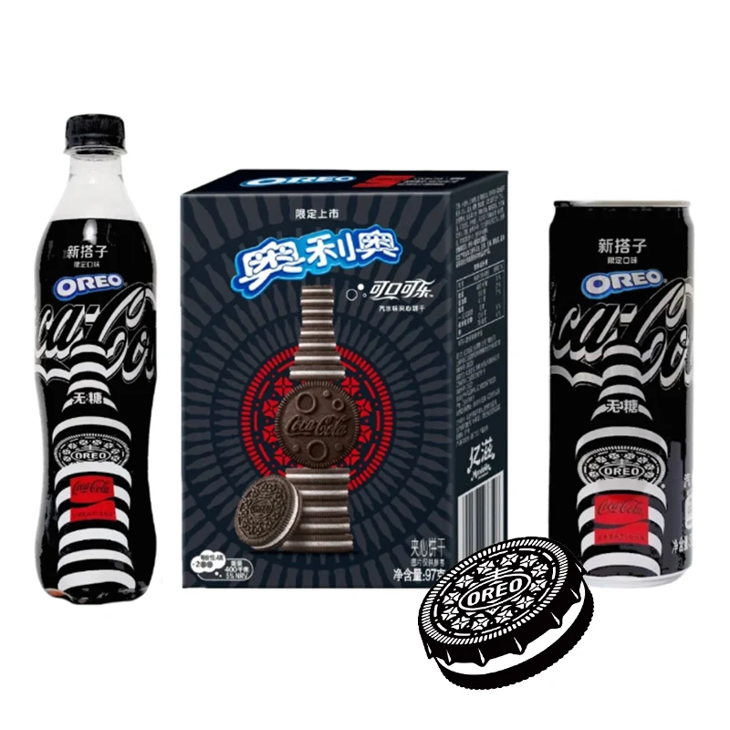 New Oreo Coca-Cola Collaboration Launched Oreo 97g Sandwich Biscuits ...
