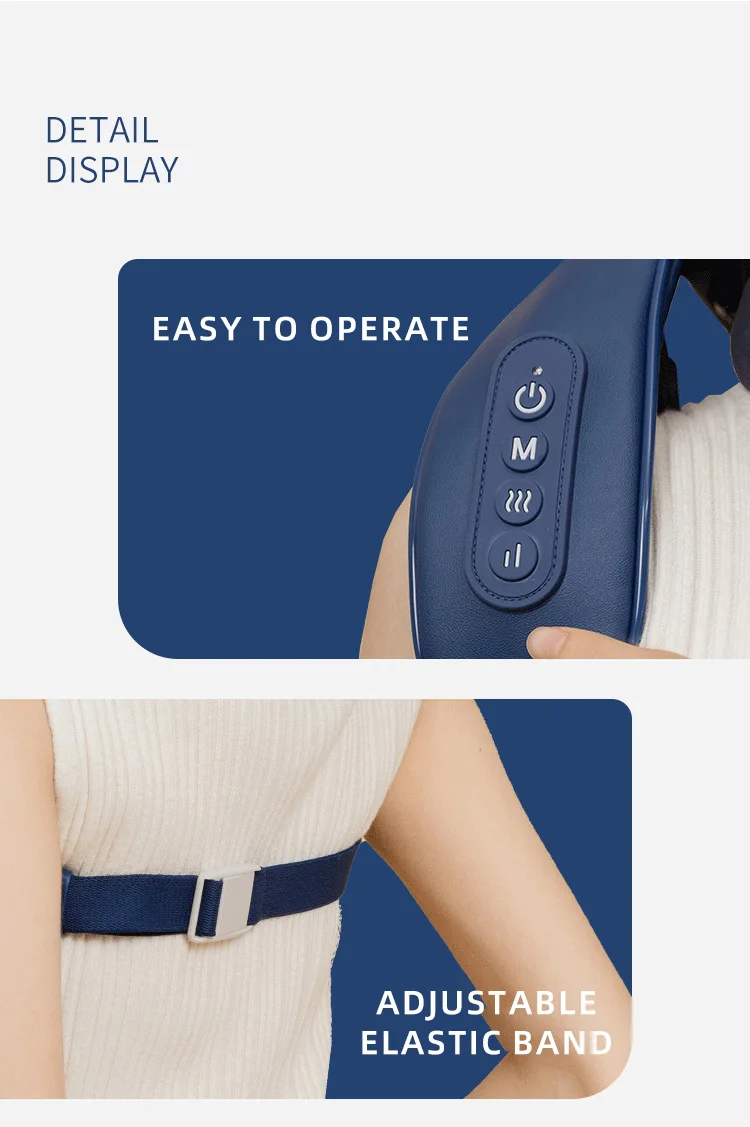 3d Mini Trapezius Electric Shiatsu Neck And Shoulder And Back Massager ...