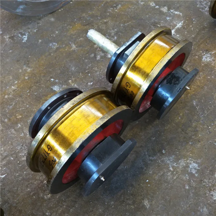 Industrial Trolley Forged Steel Rail Wheels Crane Rail Cast Steel ...