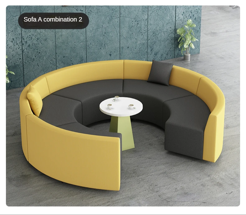 Modern Modular Office Sofa Set for Lounge & Reception