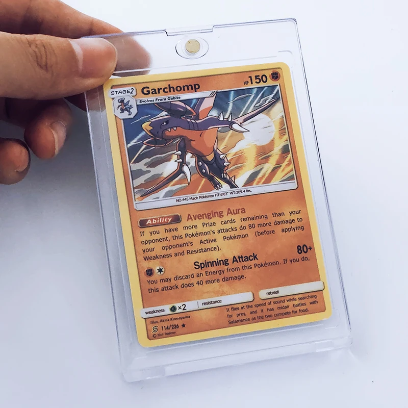 Magnetic Waterproof Acrylic Display Case for Sports Cards
