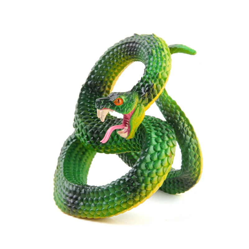 Plastic Simulation Wild Animal Action Figures Snake Models Toy Kids ...