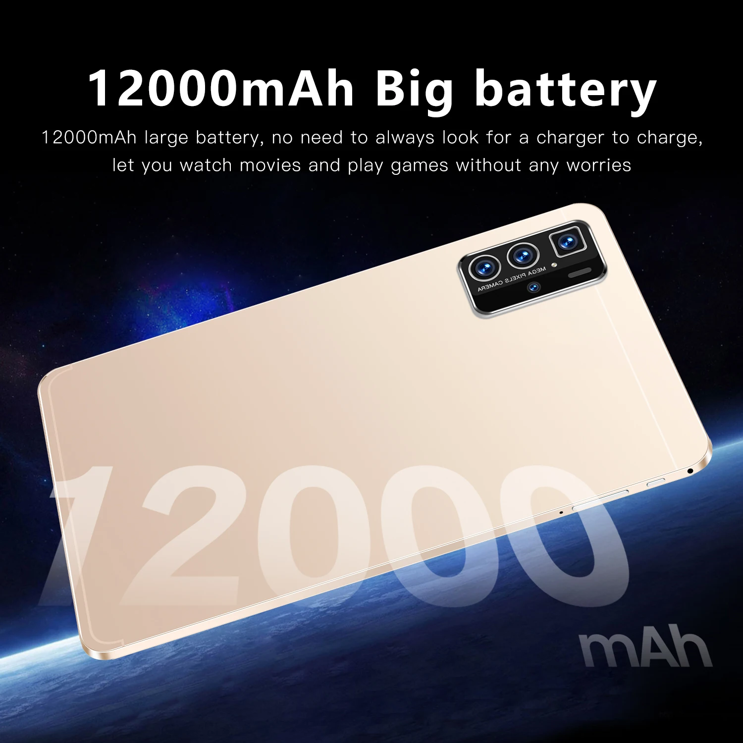 2025 Smart 5G Tablet PC with 16GB RAM and 1TB Storage for a Seamless ...