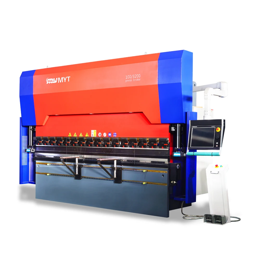 Fully Automatic CNC Metal Sheet Bending Machine 160 Ton Press Brake with DA66T Controller ...