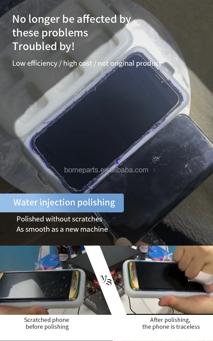 Cellphones Glass Repair Polishing Machine Scratch Removal Mobile Phone ...