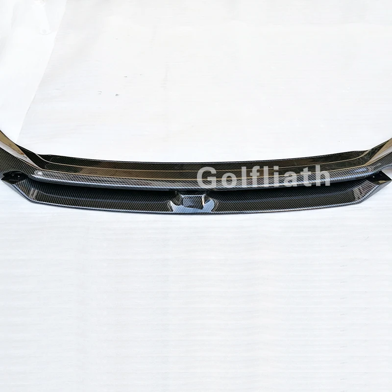 Front Bumper Lip Spoiler For V.w Passat Cc R-line 2013 2014 2015 Body ...