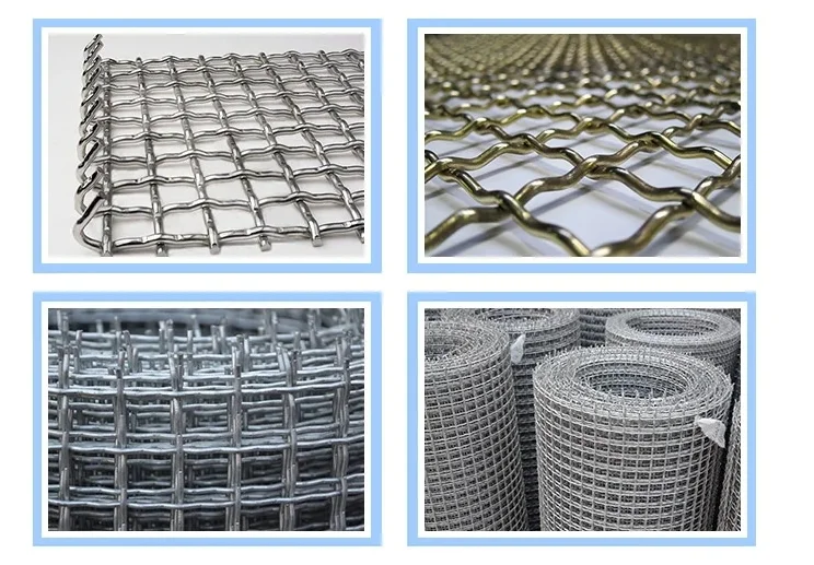Galvanized/stainless Steel Crimped Wire Mesh For Crusher Screen - Buy ...