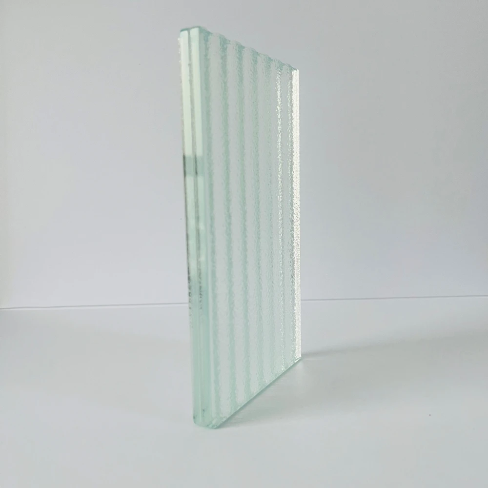 Weaving Fluted Ribbed Glass Laminated Glass - Buy Tempered Glass Wire ...