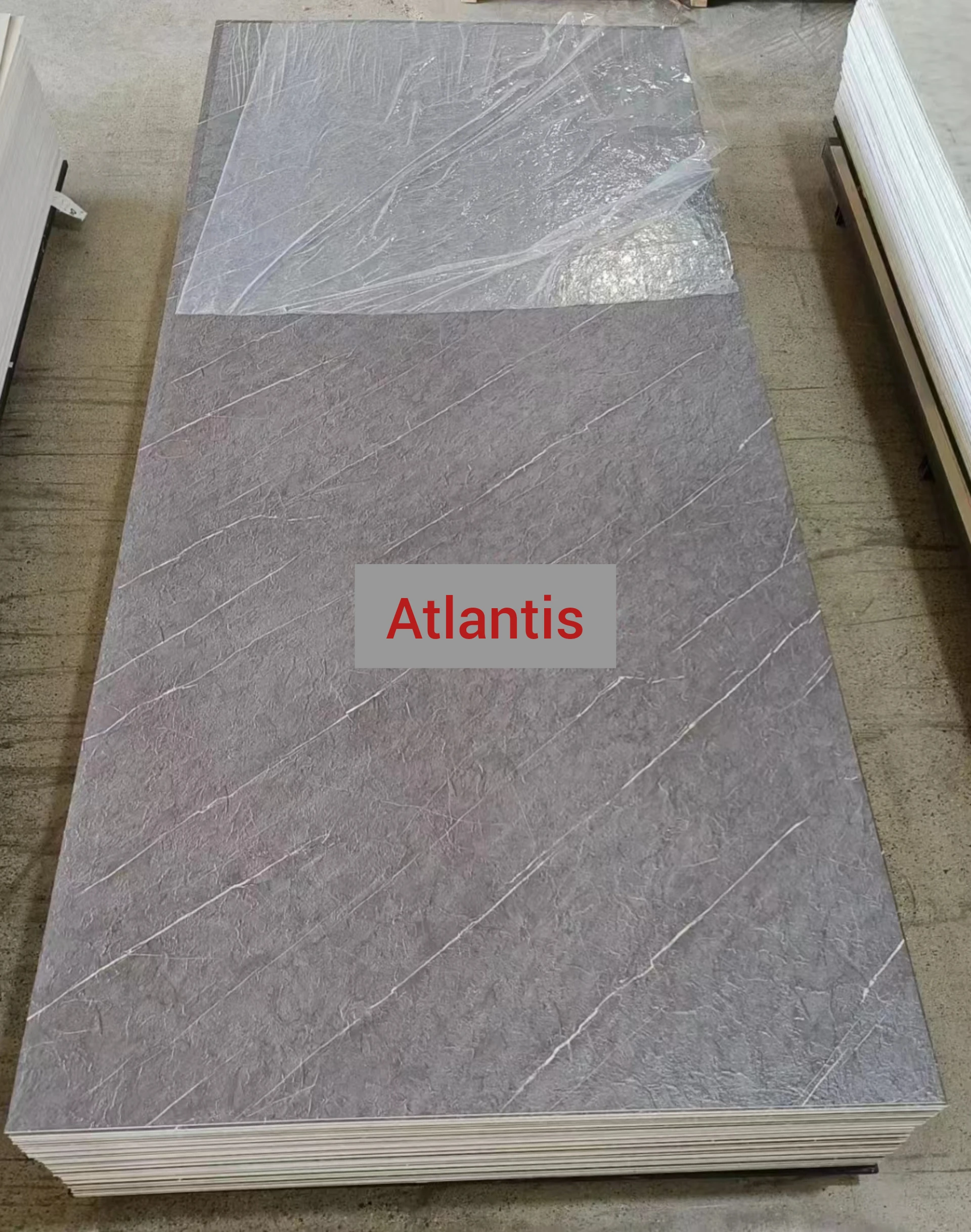 Pvc Embossed Panel Pvc Marble Sheet Rough Surface Stone Sheet - Buy Pvc ...