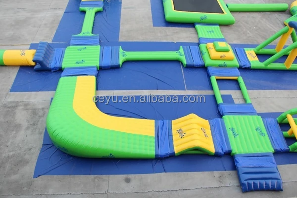 Outdoor Large Floating Water Playground Sport Games Inflatable Aqua Sea ...
