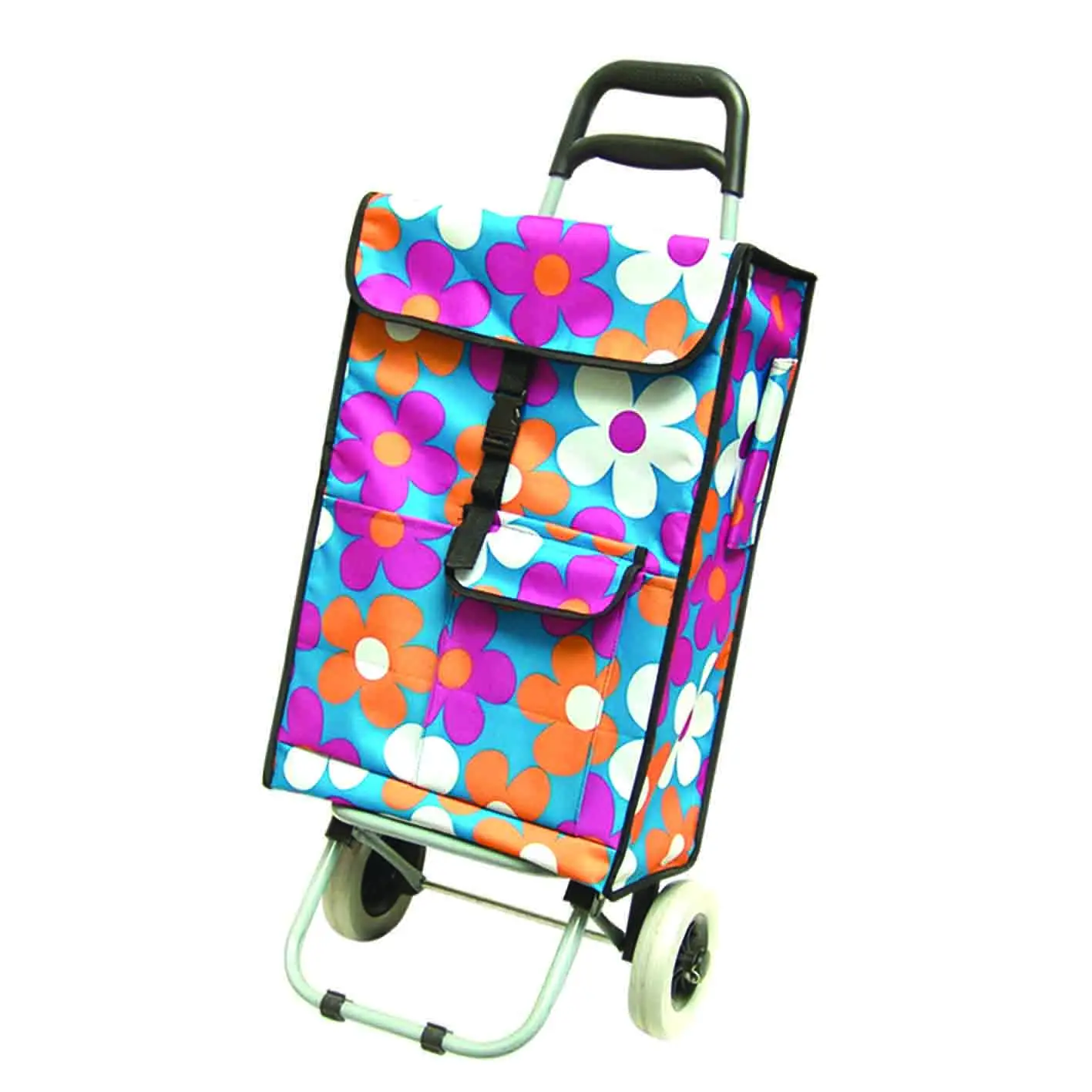 Foldable Insulated Vegetable Trolley Large Reusable Grocery Shopping ...