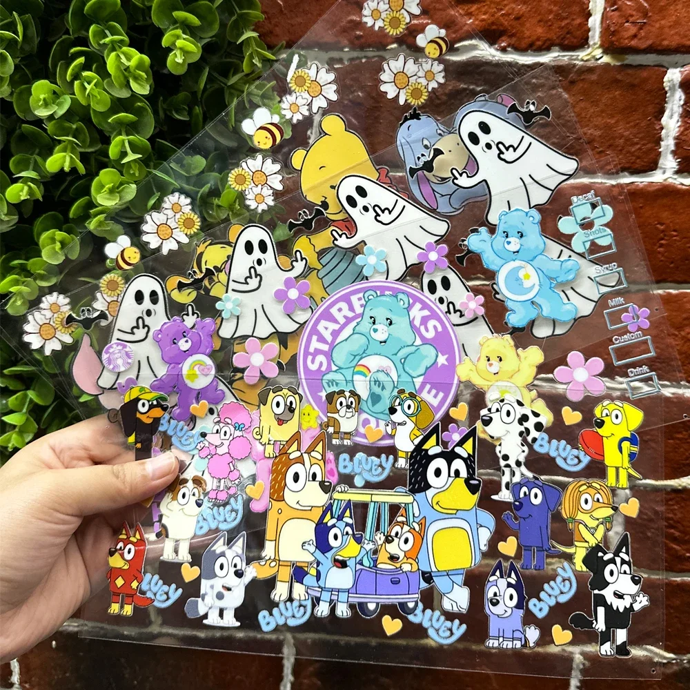 Factory Custom Uv Dtf Cup Wrap Transfers 16oz 20oz 24oz Designs ...