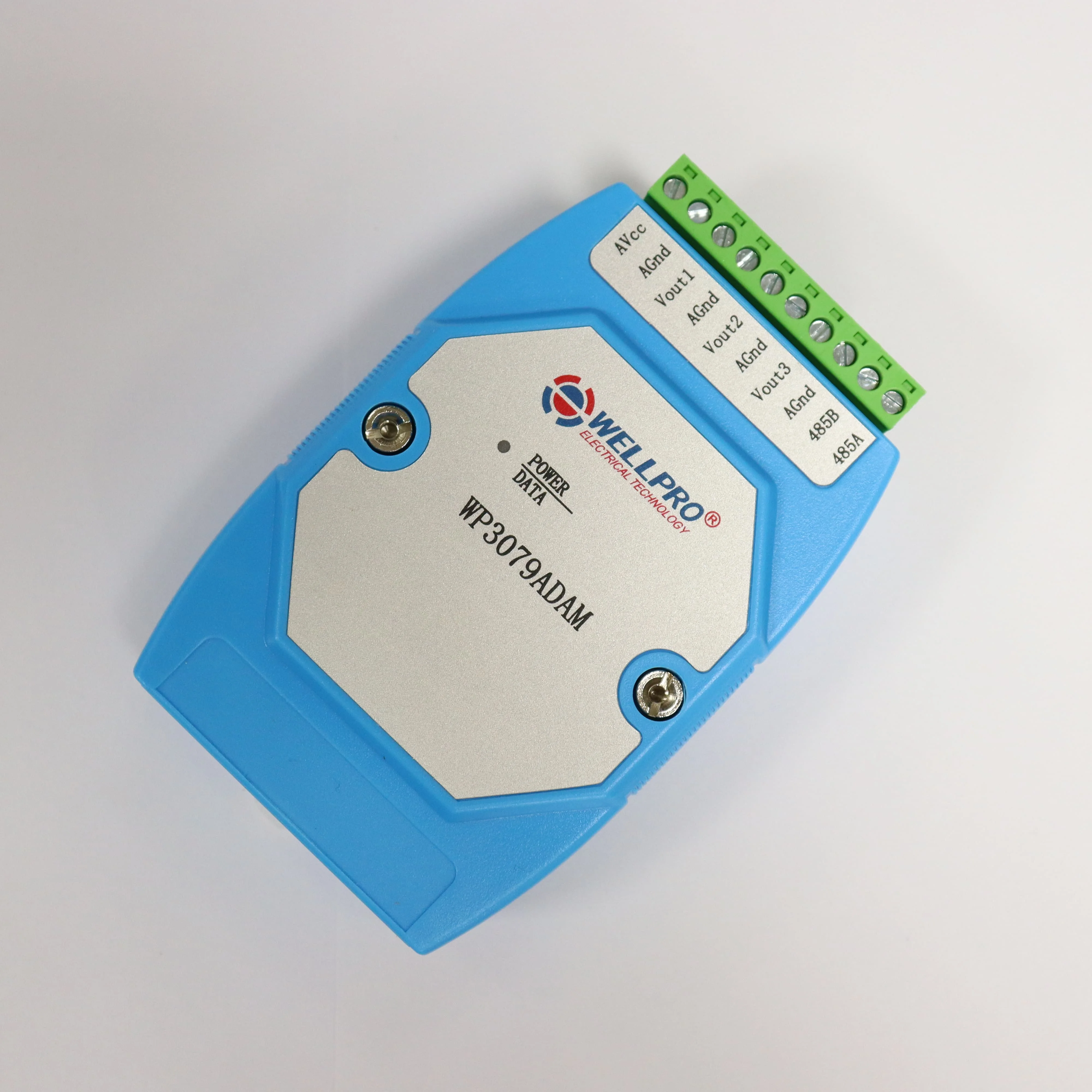 0-10V Analog Module 3 Channel Voltage Output RS485 MODBUS RTU ...