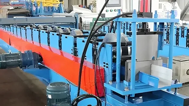 Customized Special Profile Semi Circle Rain Gutter Roll Forming Machine ...