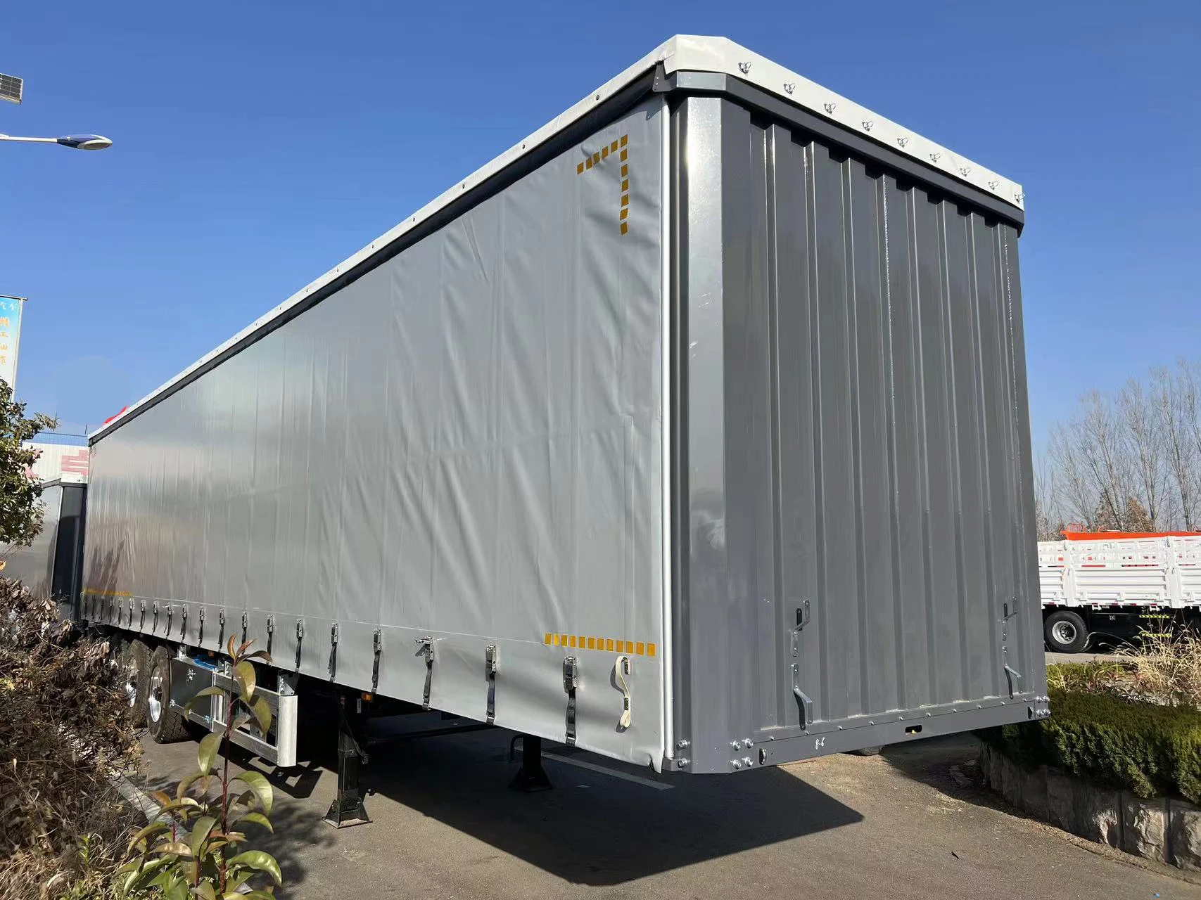 2024 China Manufactured 20ft/40ft Side Pull Curtain Cargo Box Truck ...