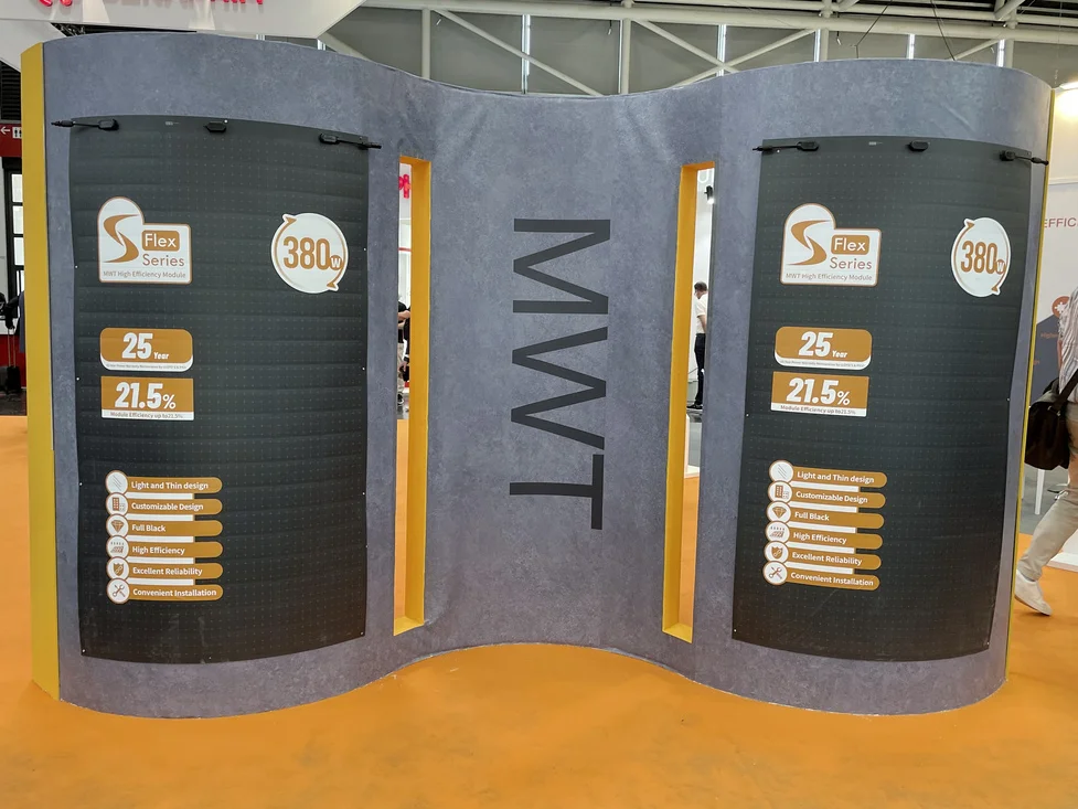 Sunport Qhes(b) S-flex Power Warranty 25 Years Thin Film Flexible Solar ...